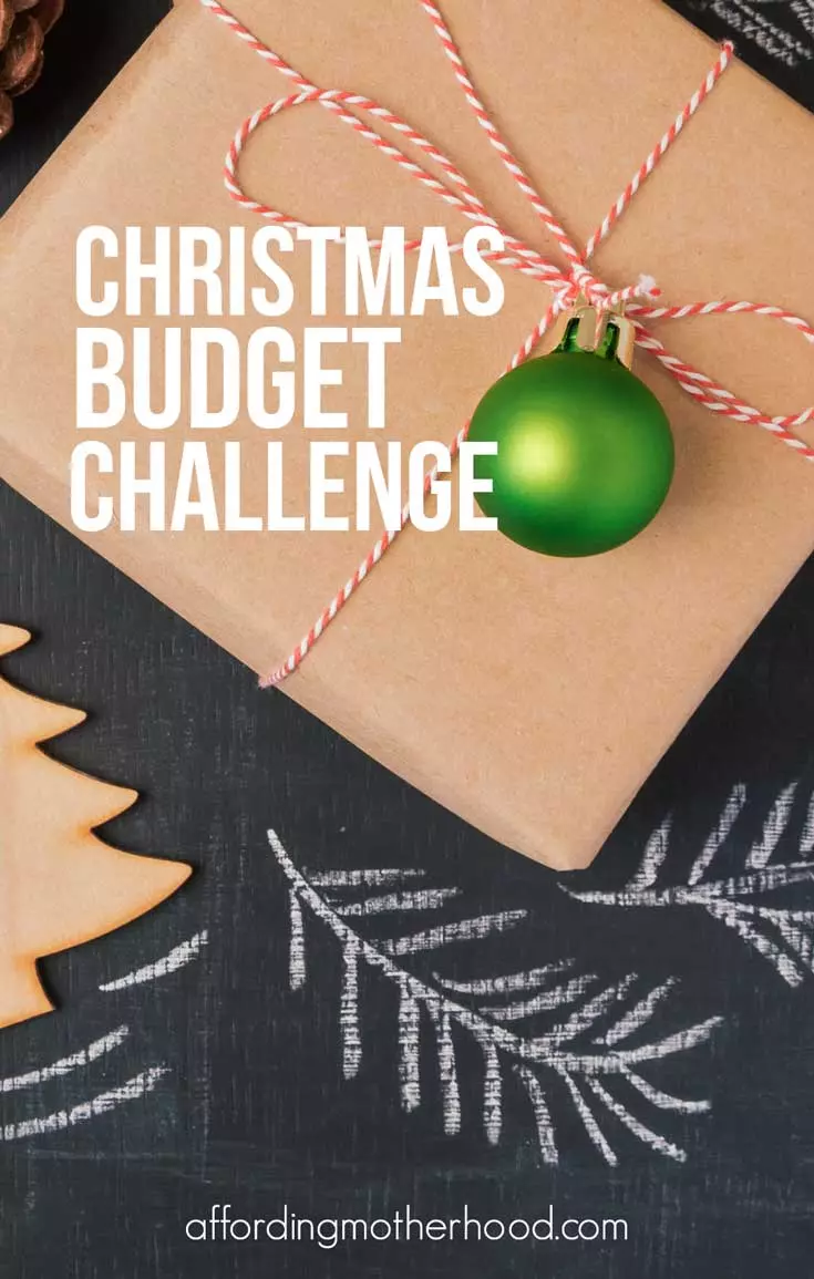 Christmas Budget Challenge | Affording Motherhood